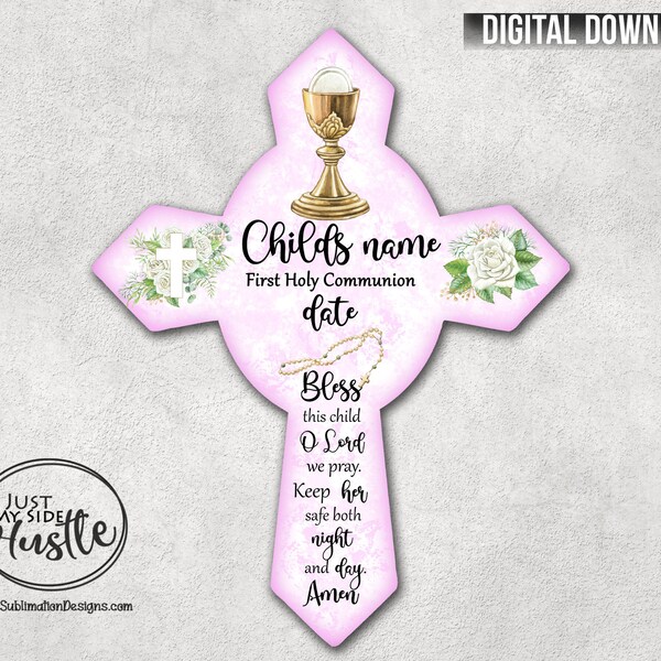 First Communion Purple Png - Etsy
