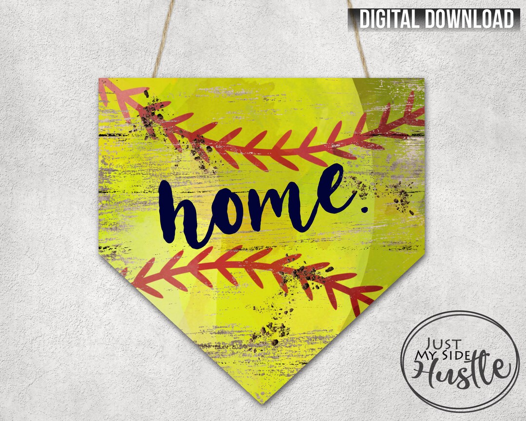 Softball Home Plate Png- Softball Base Blank Template Sublimation ...