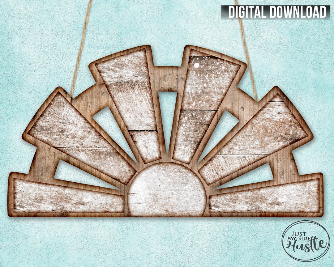 Wooden Windmill Png- Farmhouse Add Your Own Text Sublimation Designs ...