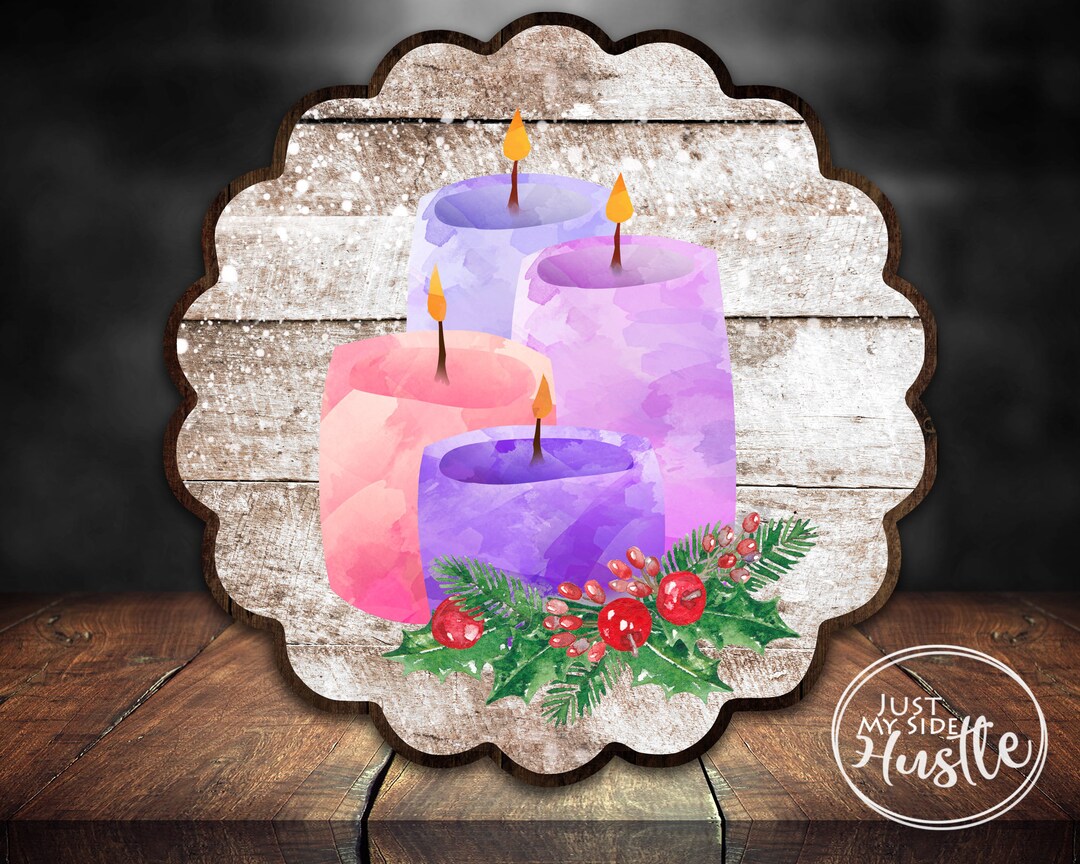 Advent Png Scallop Religious Sublimation Designs Catholic Christian ...