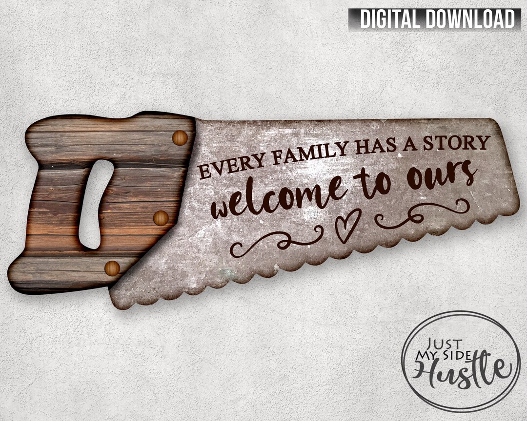 Welcome Saw Png Wreath Hanger Farmhouse Sublimation Designs Download ...