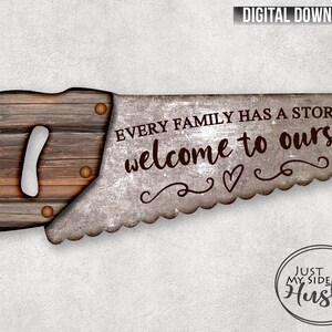 Welcome Saw Png Wreath Hanger Farmhouse Sublimation Designs Download ...