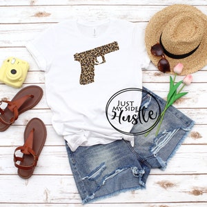 Leopard Pistol PNG Sublimation Designs Womens Pro Gun - Etsy