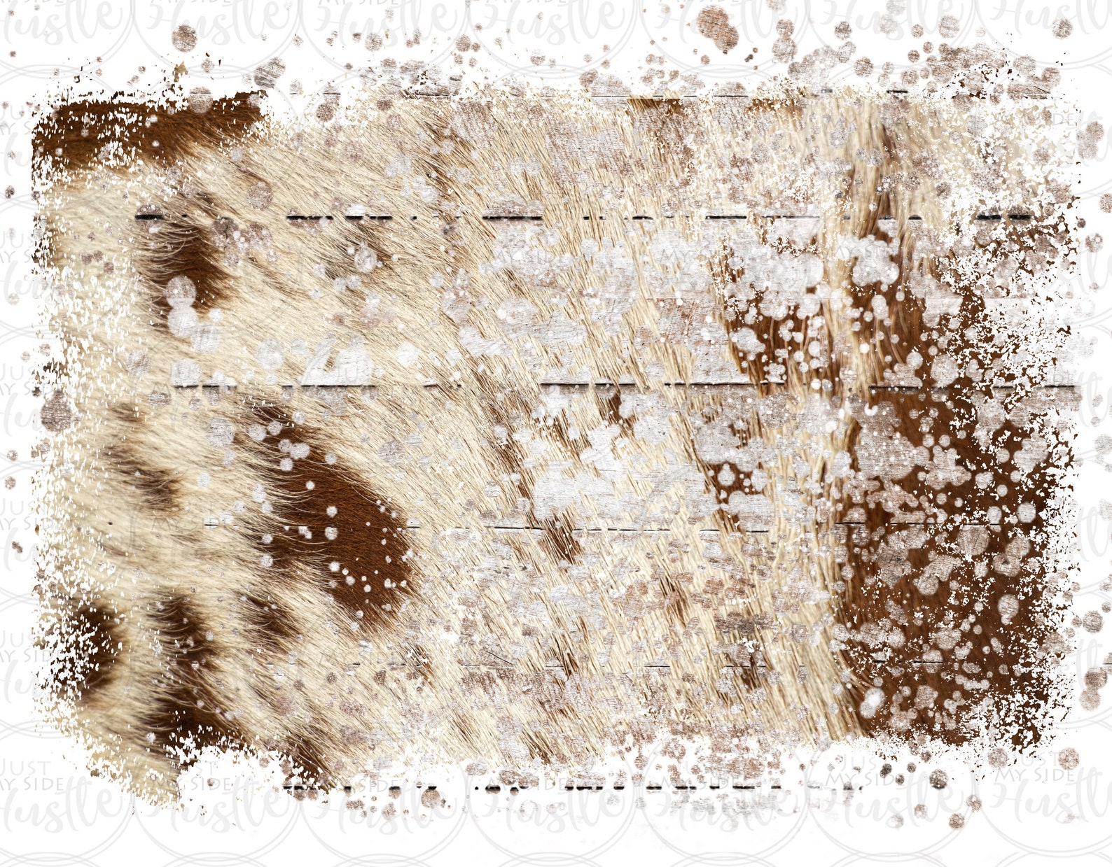 Distressed Cowhide Png Sublimation Designs Background - Etsy