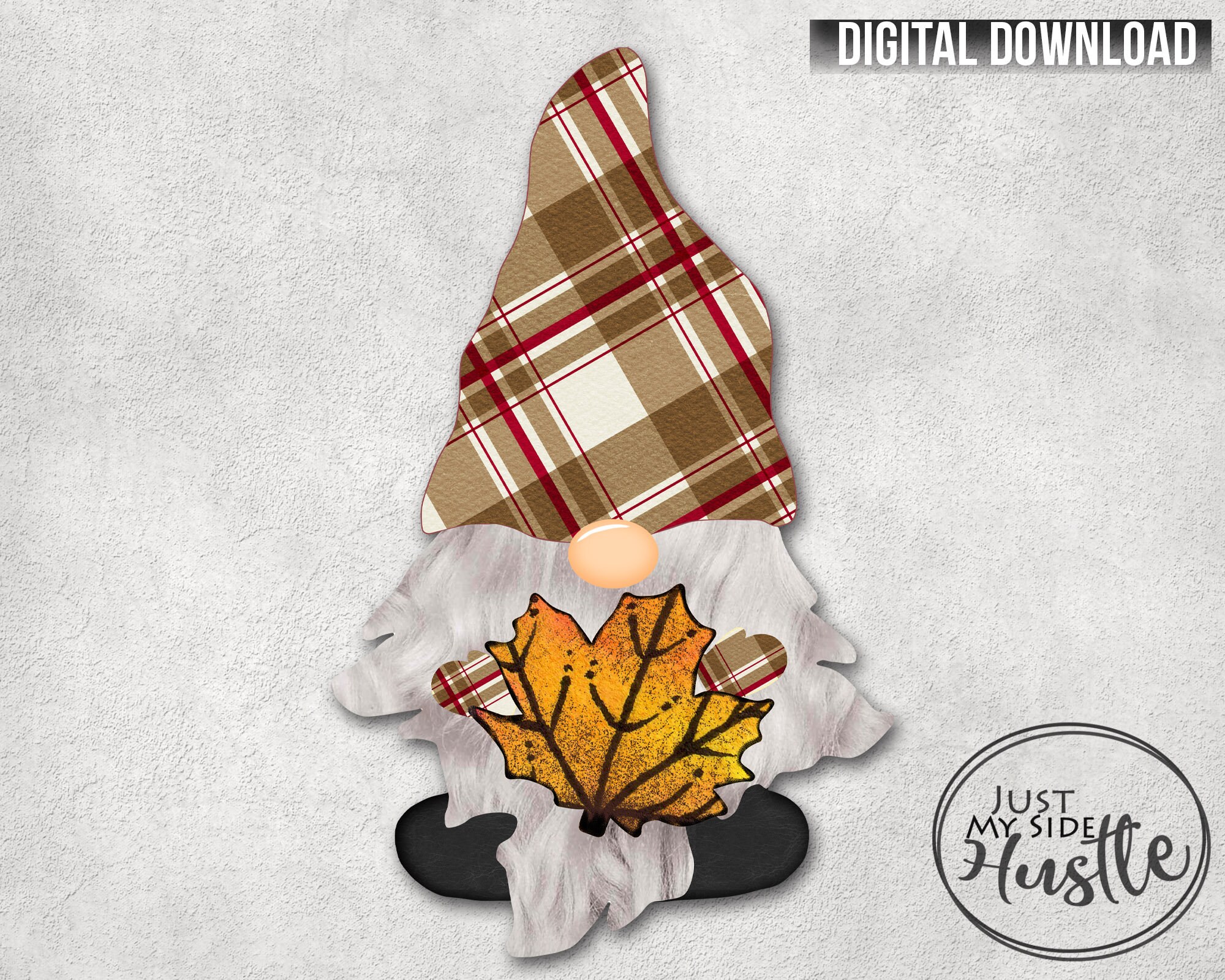 Autumn Gnome Png-Gnome Blank Template Sublimation Designs | Etsy