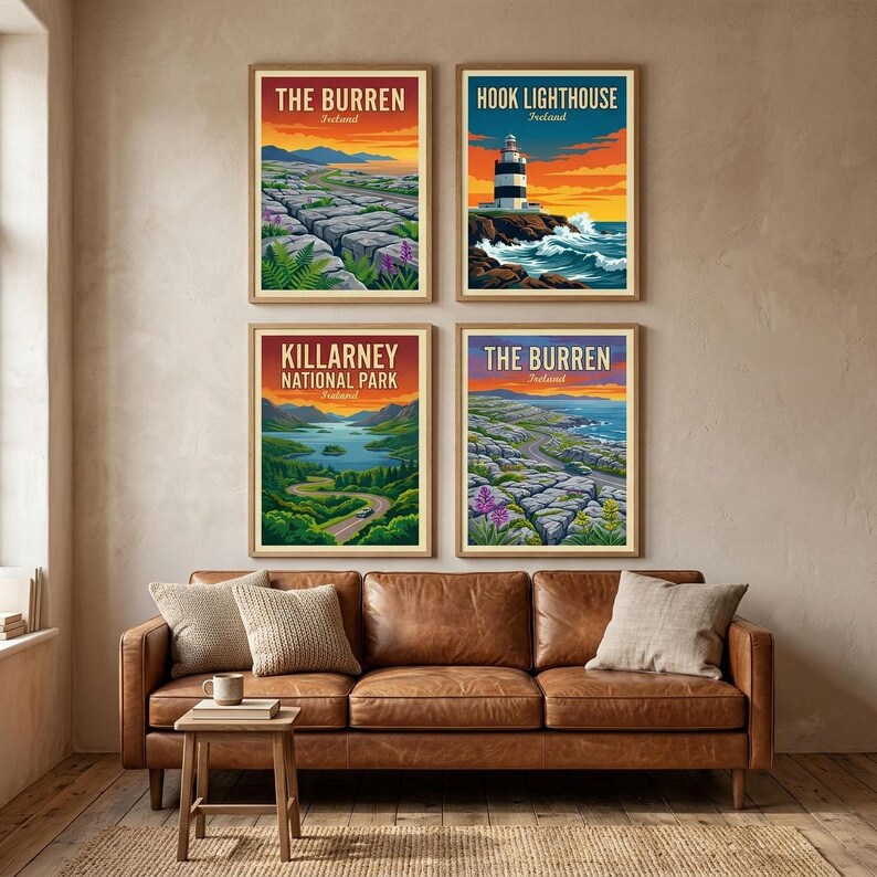 Ireland Vintage Poster Bundle I HIDDEN IRELAND BUNDLE - Etsy
