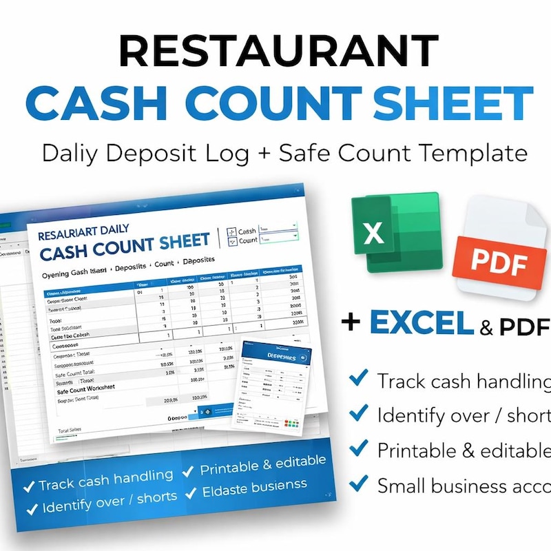 Safe Count Sheet - Etsy