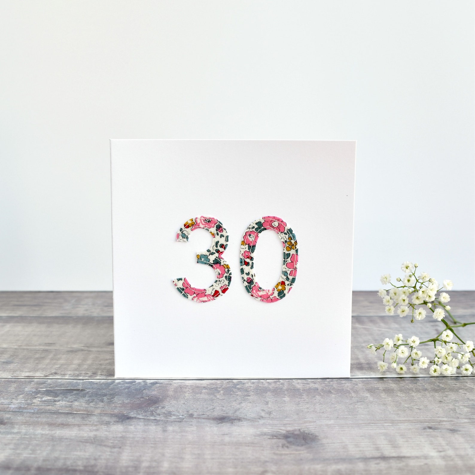 30th Birthday Card Age 30 Card Card for 30 Year Old Thirty - Etsy