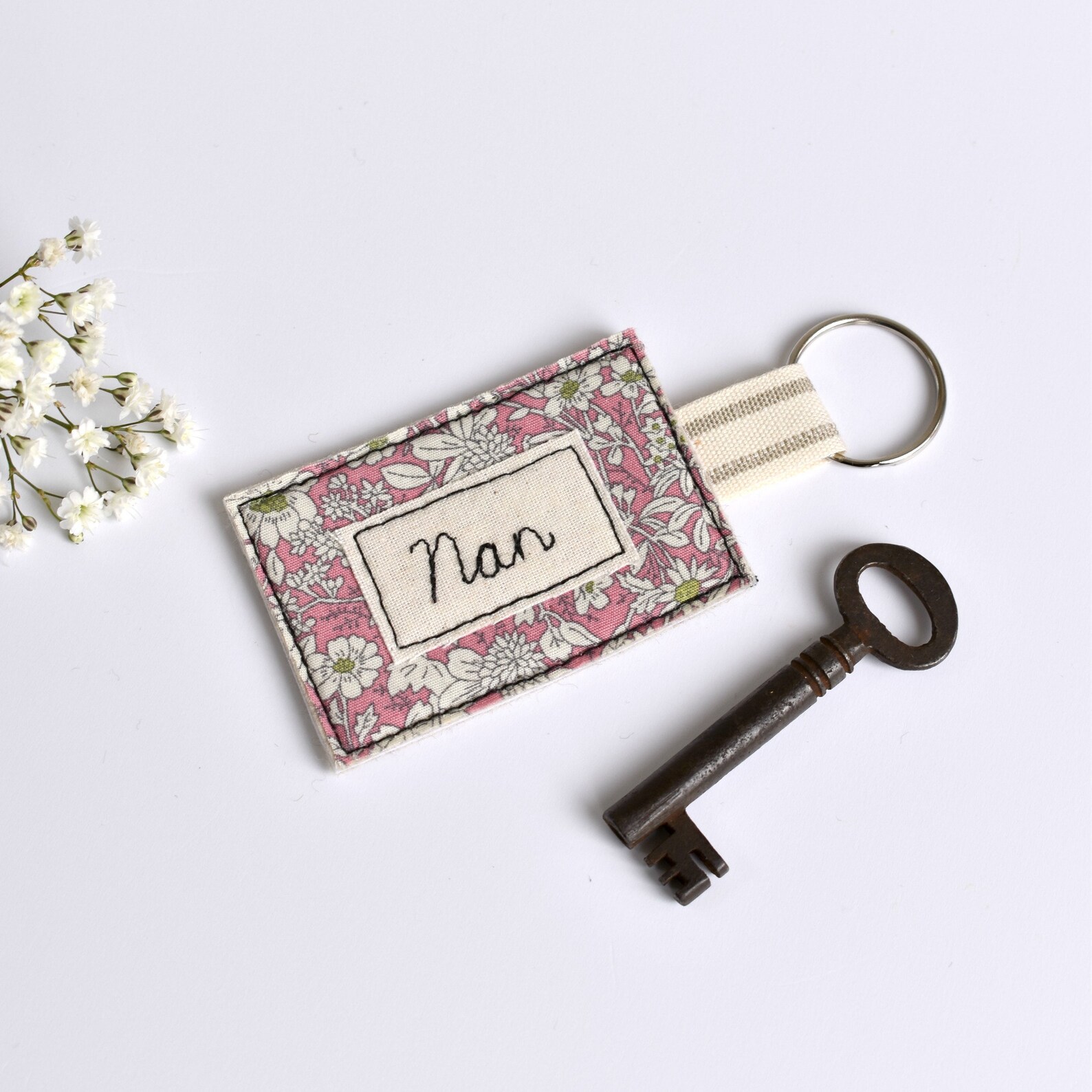 Grandparent Keyring Gran Key Ring Personalised Keyring - Etsy