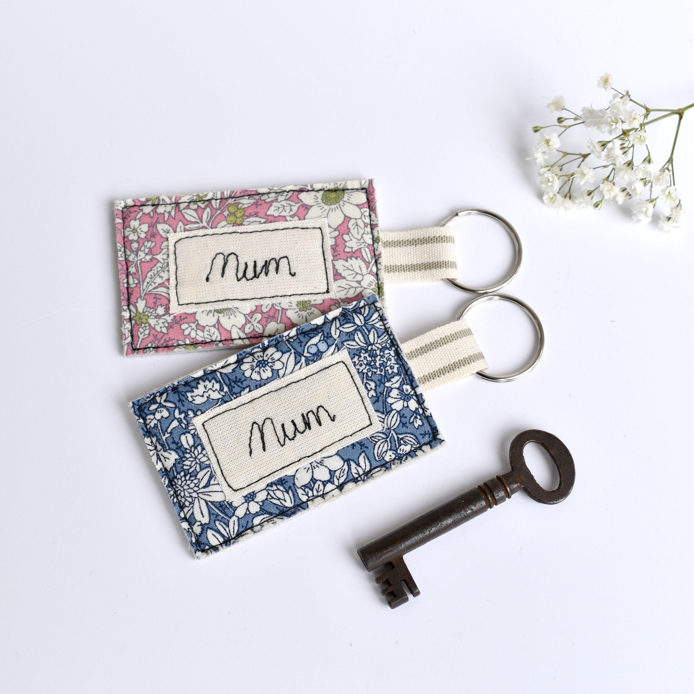 Mum Keyring, Mum Key Ring, Personalised Mum Keyfob, Mum Keyfob ...