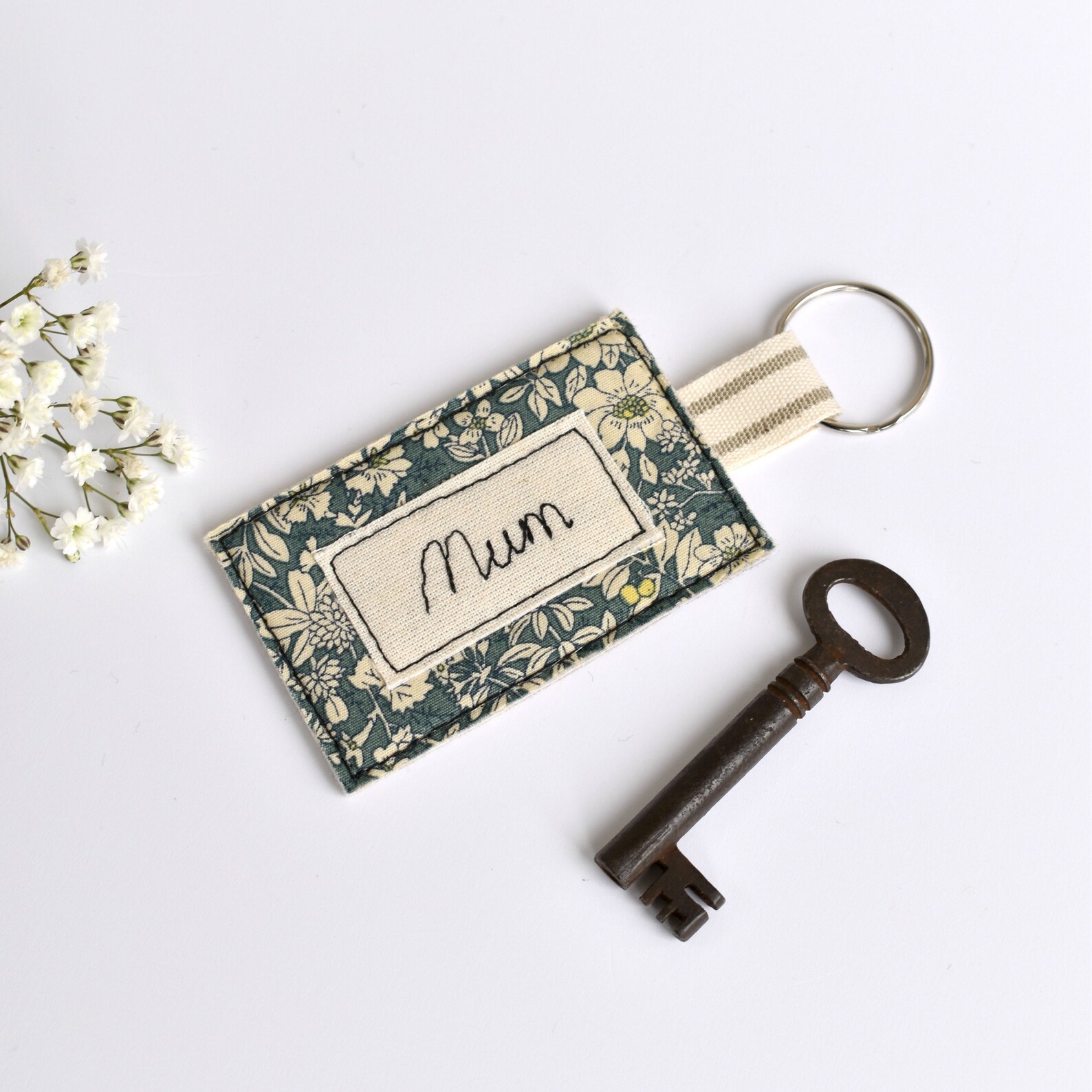 Mum Keyring, Mum Key Ring, Personalised Mum Keyfob, Mum Keyfob ...
