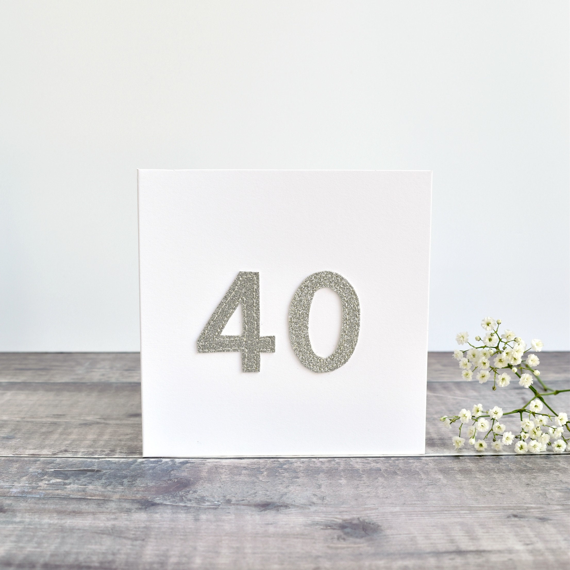 40th Birthday card age 40 card card for 40 year old age | Etsy