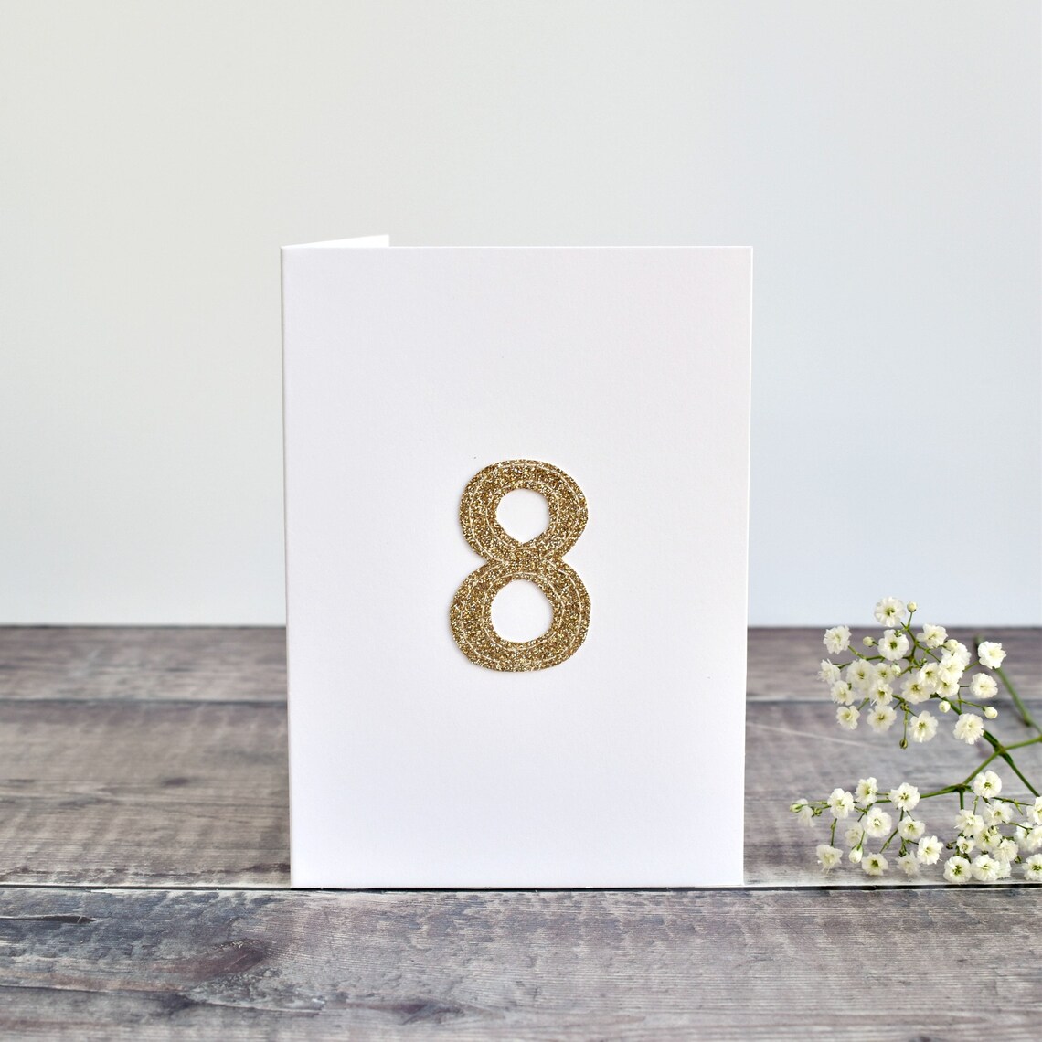 8th Birthday Card, Age 8 Card, Card for 8 Year Old, Age Eight Card, Age ...