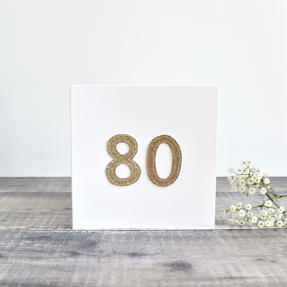 80th Birthday Card Age 80 Card Card for 80 Year Old Age - Etsy