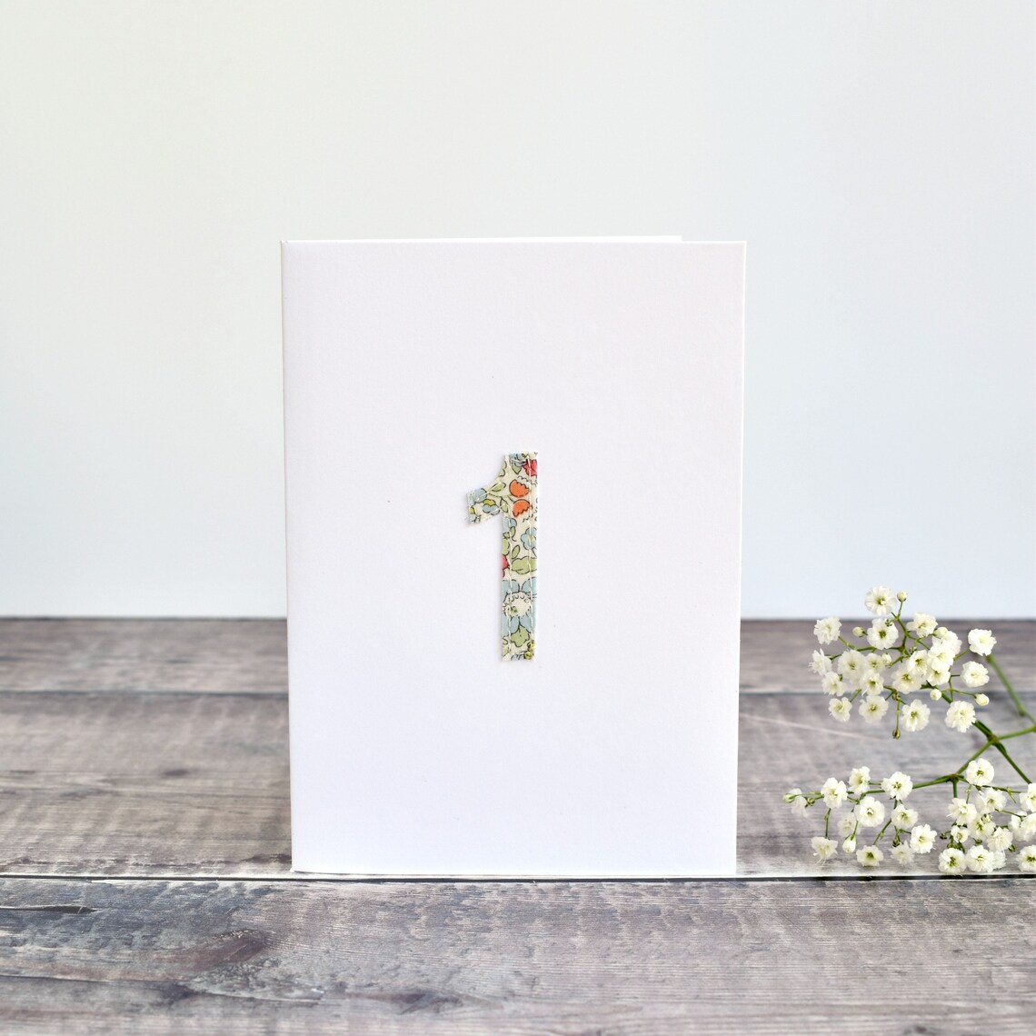 1st Birthday Card First Birthday Card Card for 1 Year Old - Etsy