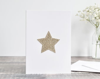 Christmas Star Card | Etsy