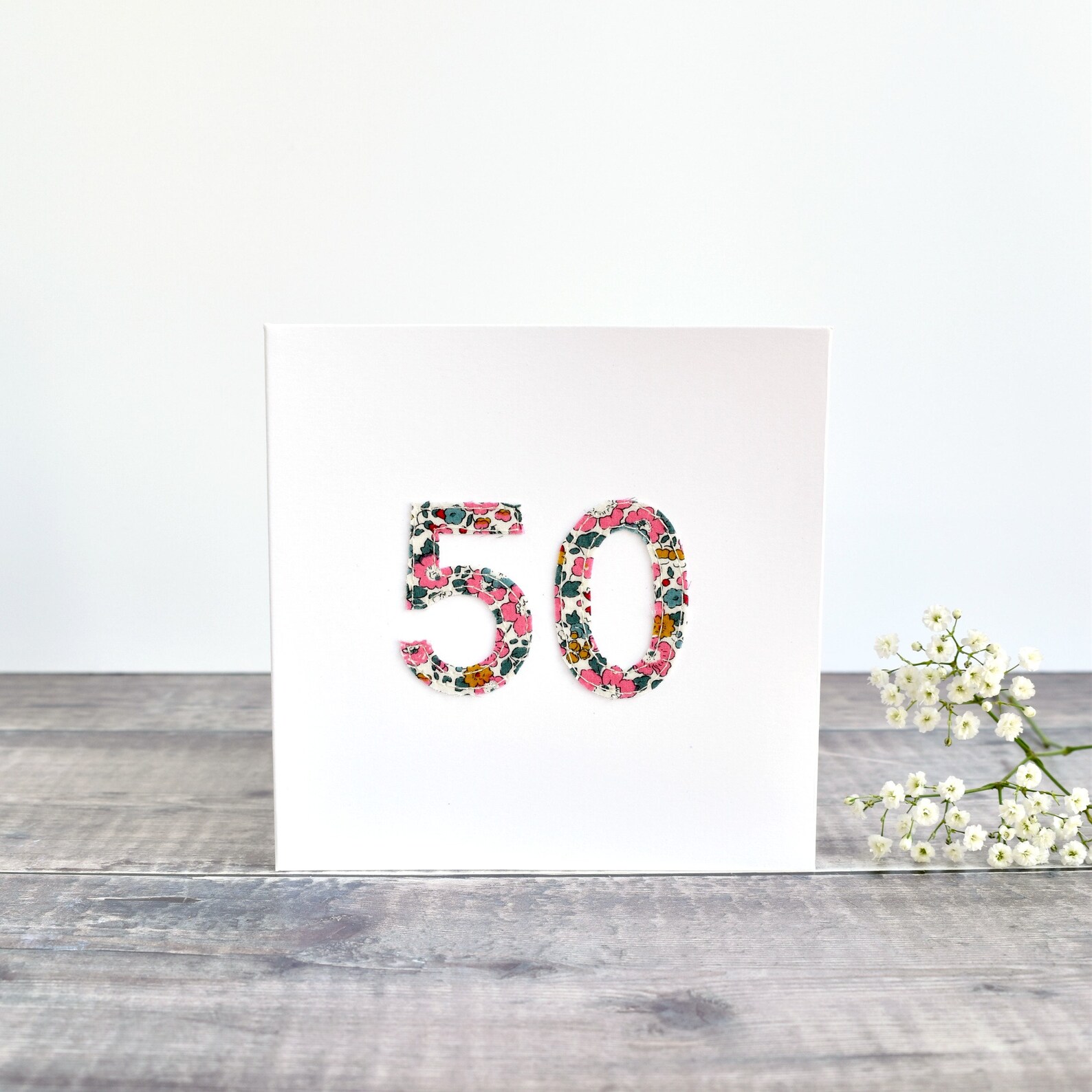 50th Birthday Card Age 50 Card Card for 50 Year Old Age | Etsy