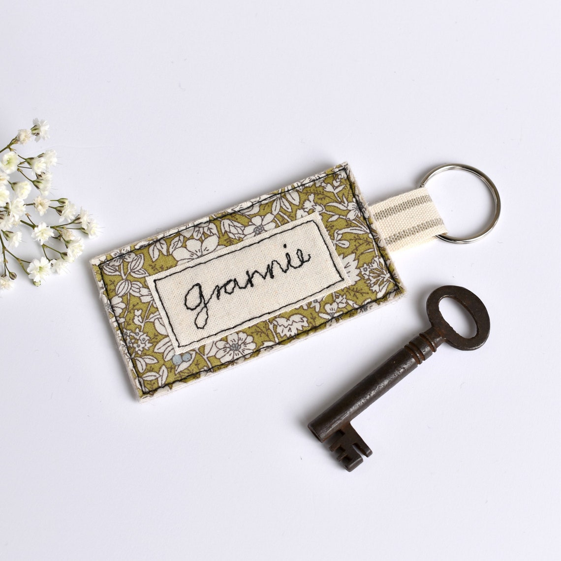 Grandparent Keyring Gran Key Ring Personalised Keyring - Etsy