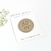 60th Birthday Badge Personalised Badge Embroidered Natural - Etsy