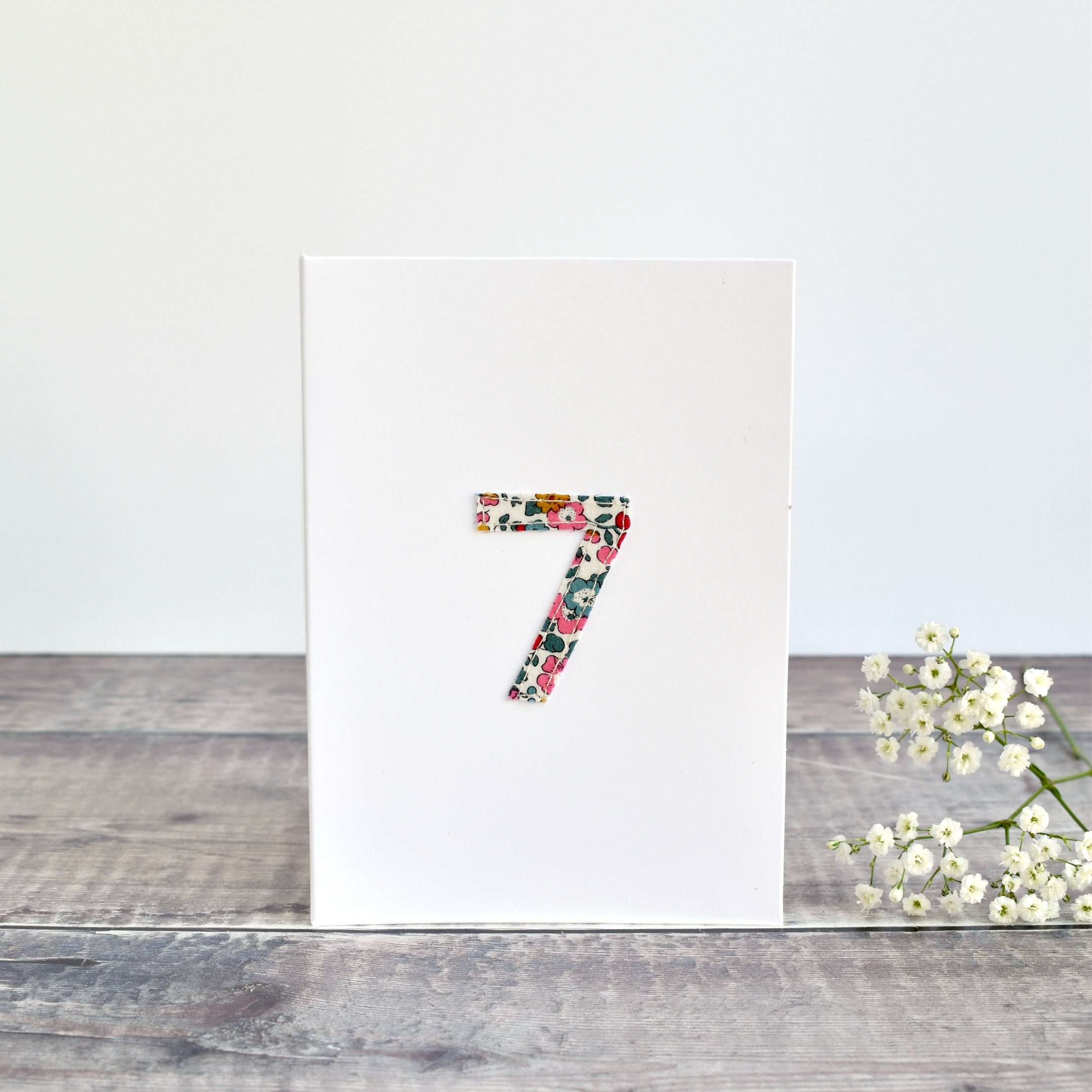 7th Birthday card age 7 card card for 7 year old age seven | Etsy