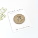 30th Birthday Badge Personalised Badge Custom Pin - Etsy