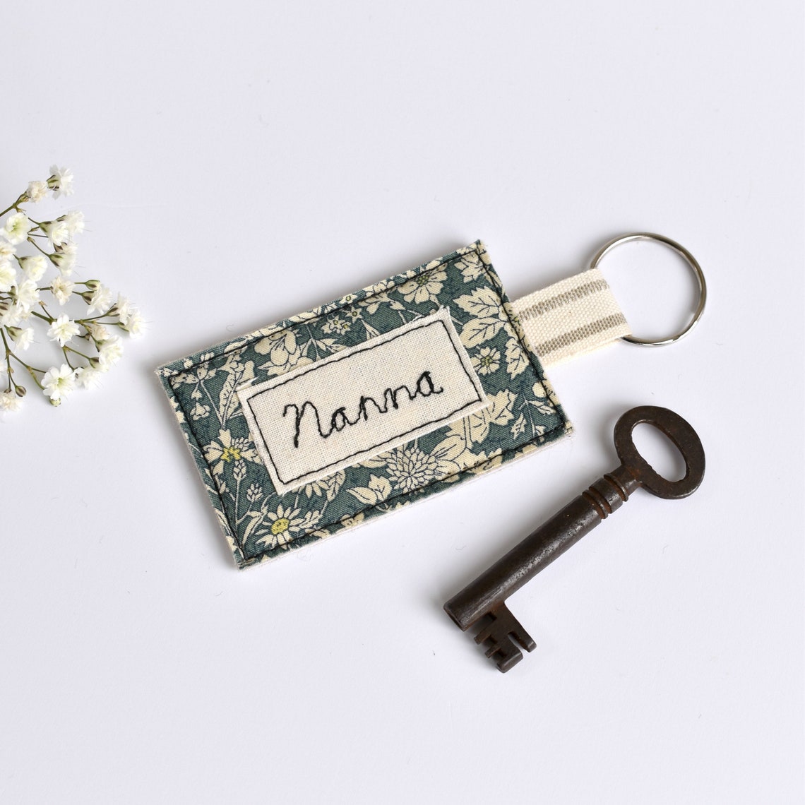 Grandparent Keyring Gran Key Ring Personalised Keyring - Etsy