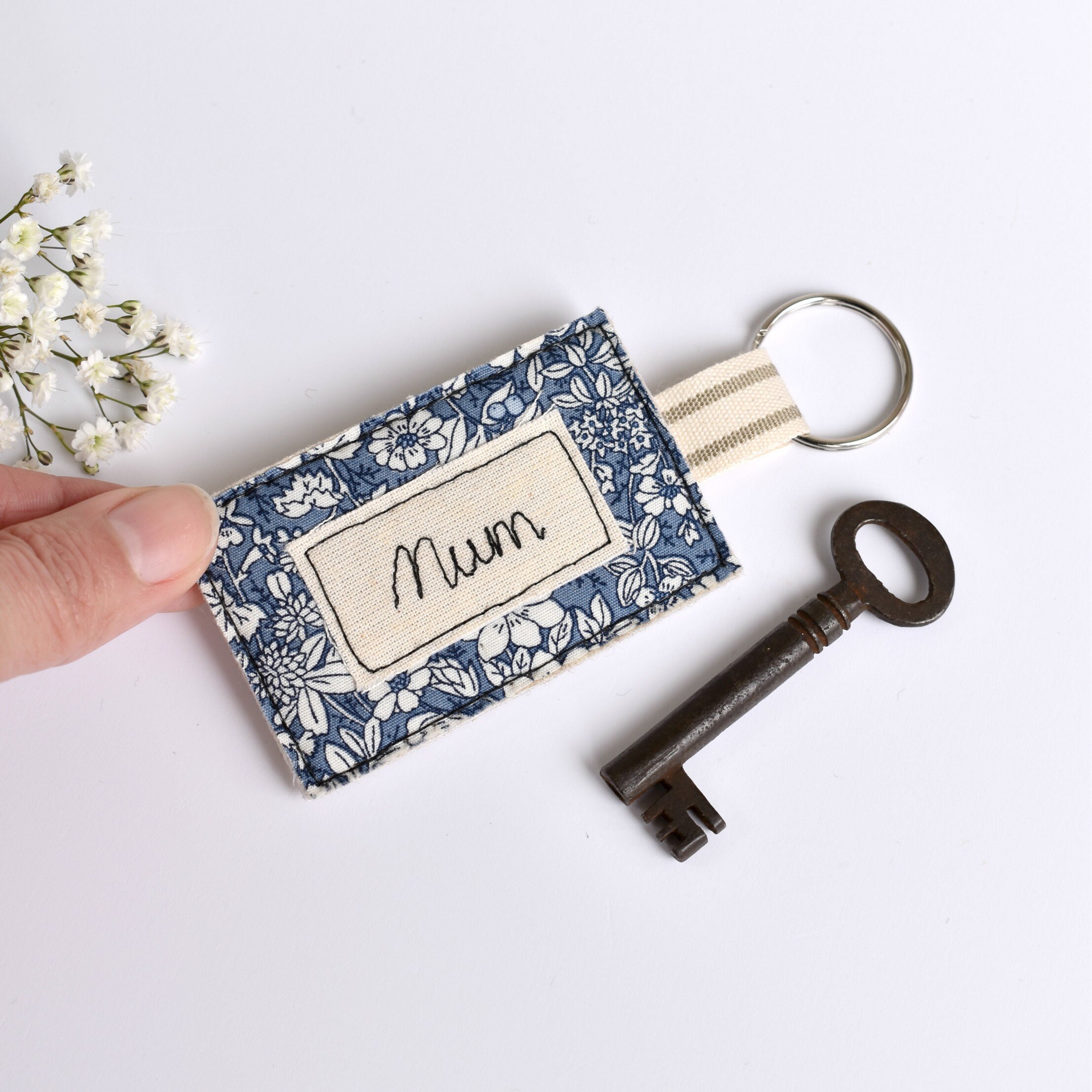 Mum Keyring, Mum Key Ring, Personalised Mum Keyfob, Mum Keyfob ...
