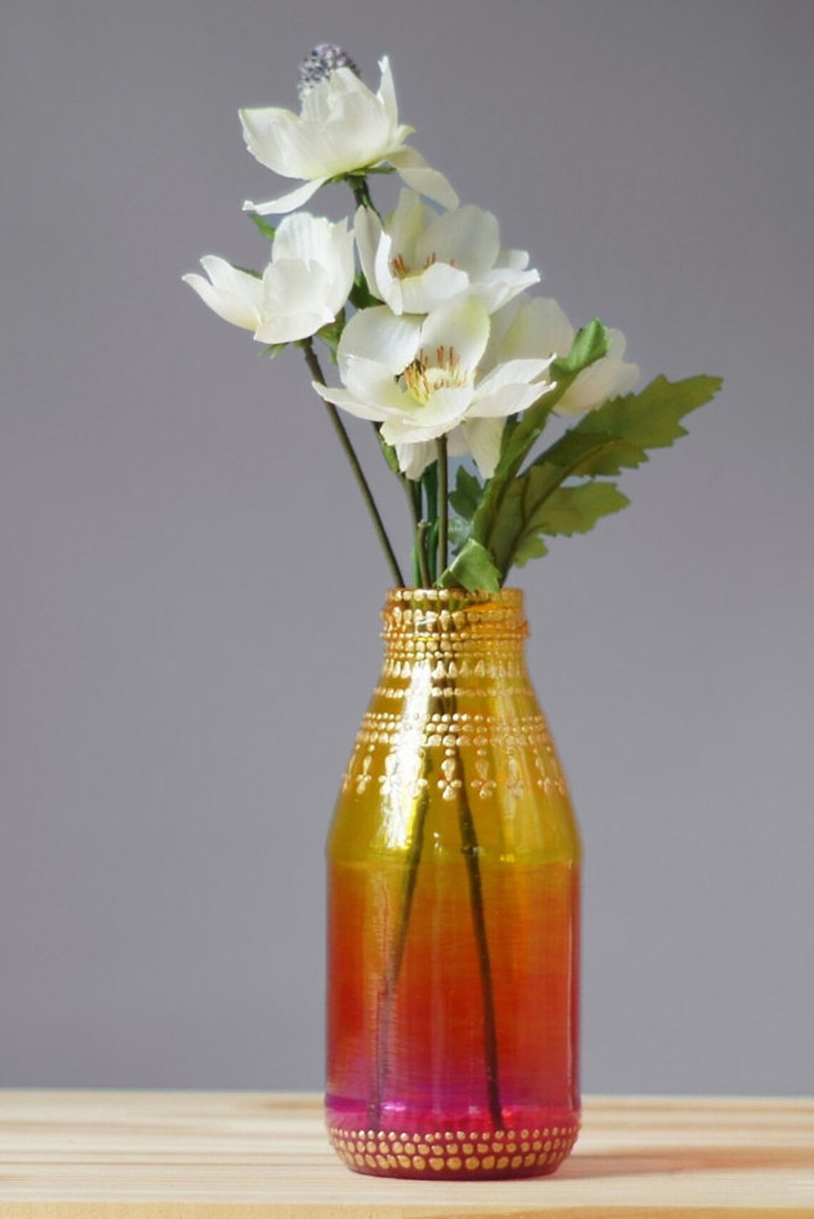 Engagement Party Decorations Bohemian Glass Vase Housewarming - Etsy