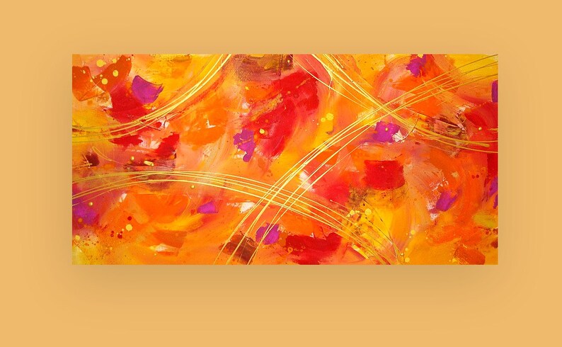 Art & Collectibles Painting Acrylic Abstract Art on Canvas | Etsy Art & Collectibles Painting Acrylic Abstract Art on Canvas | Etsy