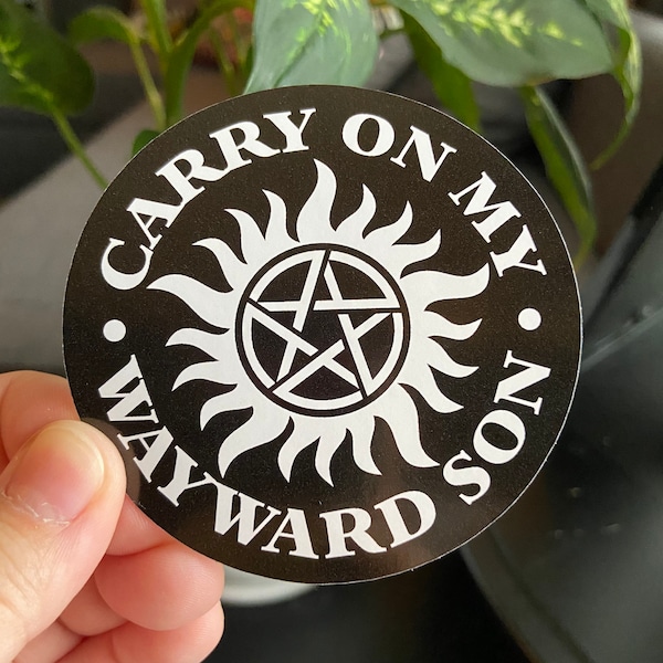 Supernatural Decal - Etsy