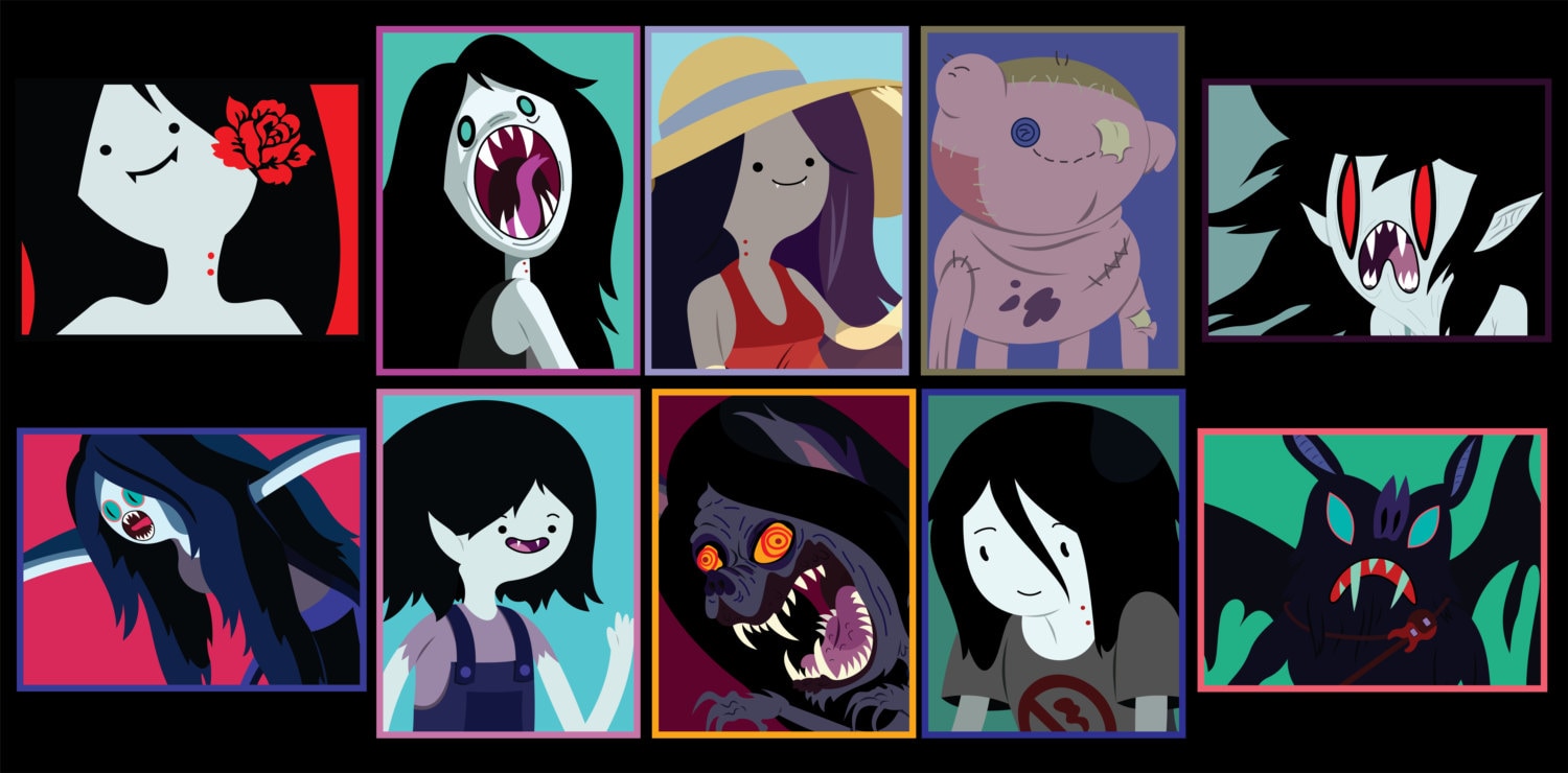 Adventure Time Marceline Faces