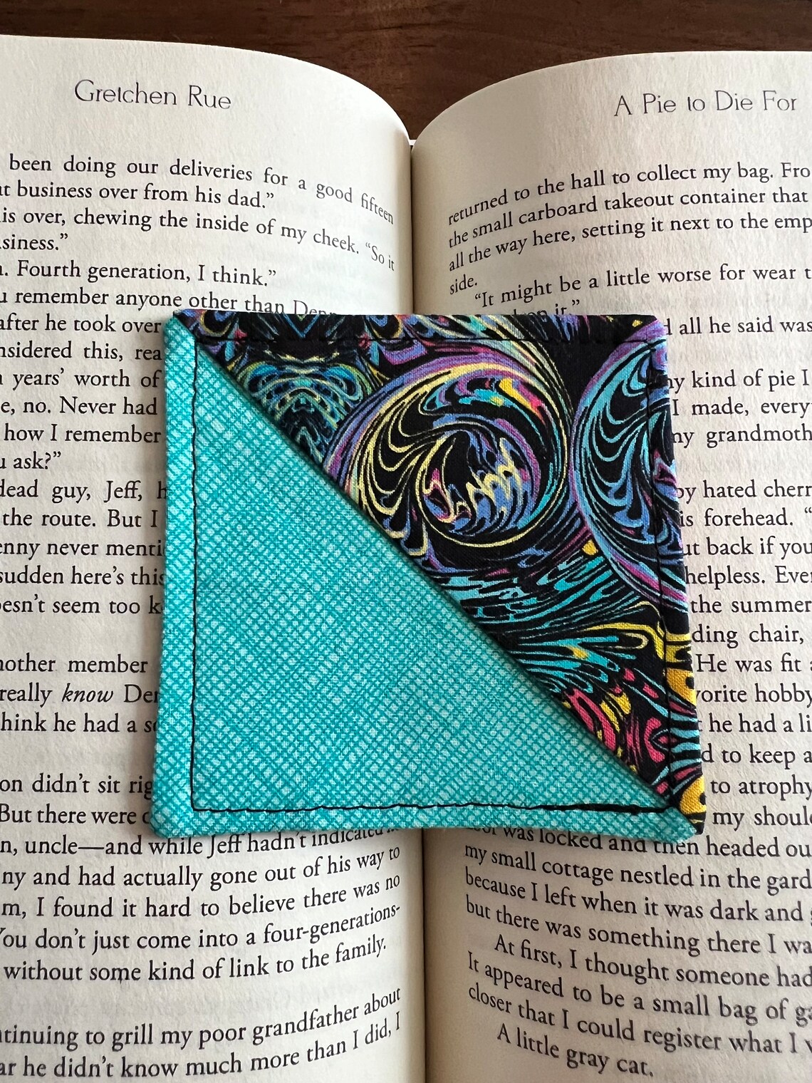 Psychedelic Corner Bookmark - Etsy