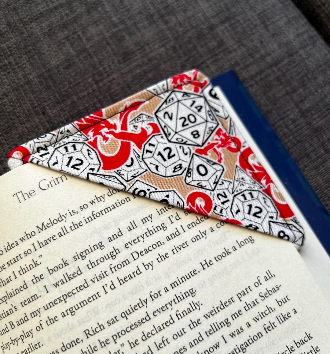 Dnd Corner Bookmark - Etsy