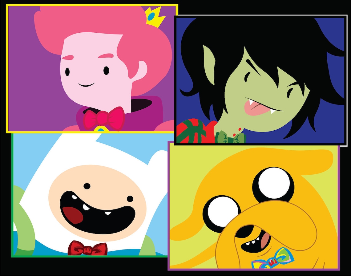 Men of Adventure Time Stickers 10pk - Etsy