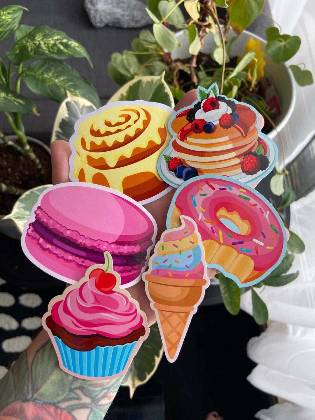 Sweet Treats Diecut Sticker Six Pack | Waterproof - Etsy