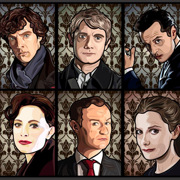 Bbc Sherlock - Etsy