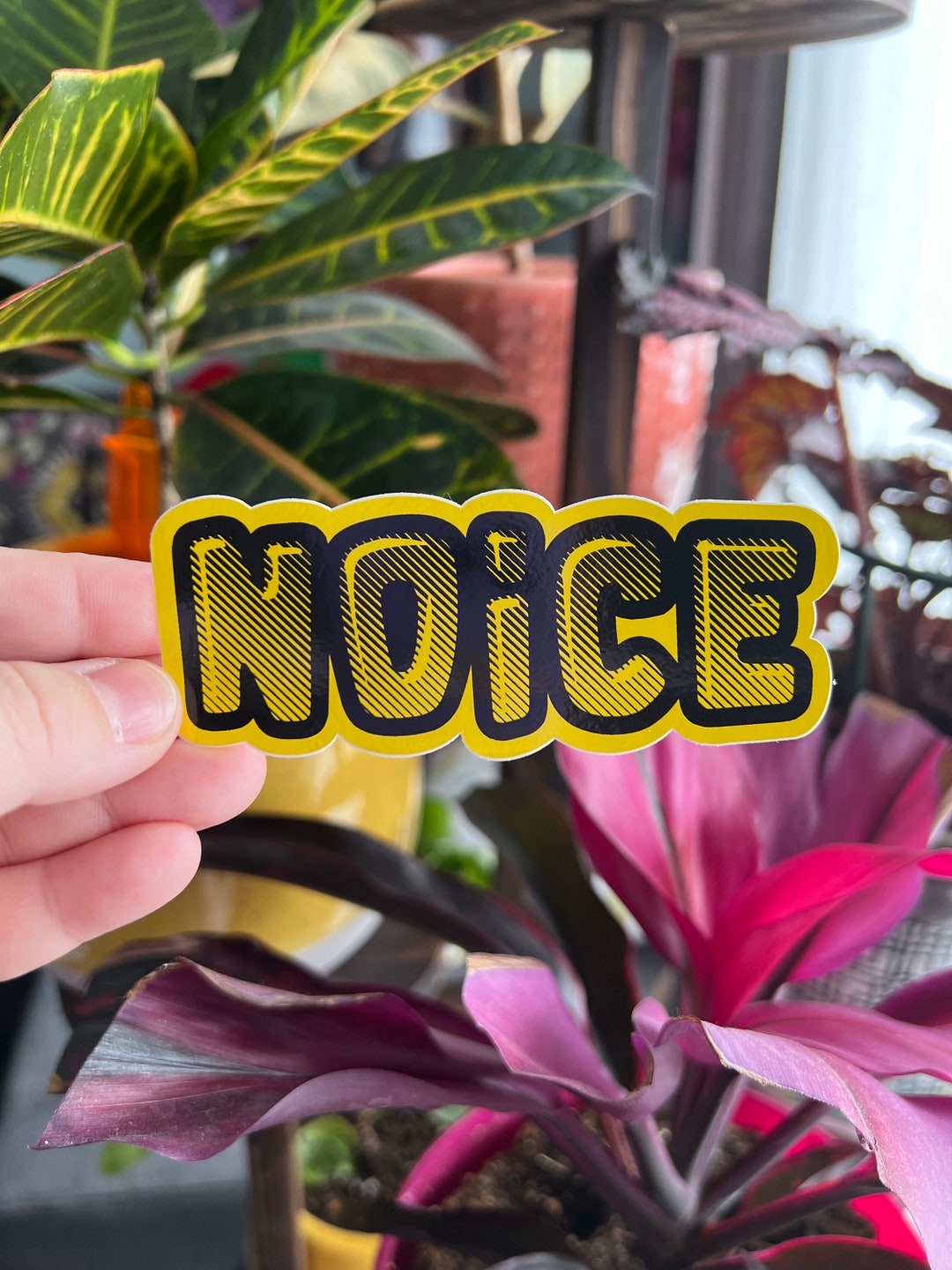 Noice Diecut Sticker | Waterproof - Etsy