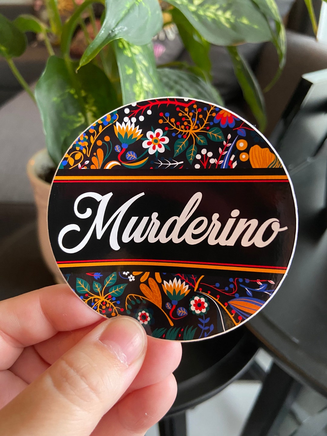 Murderino Diecut Sticker | Waterproof - Etsy