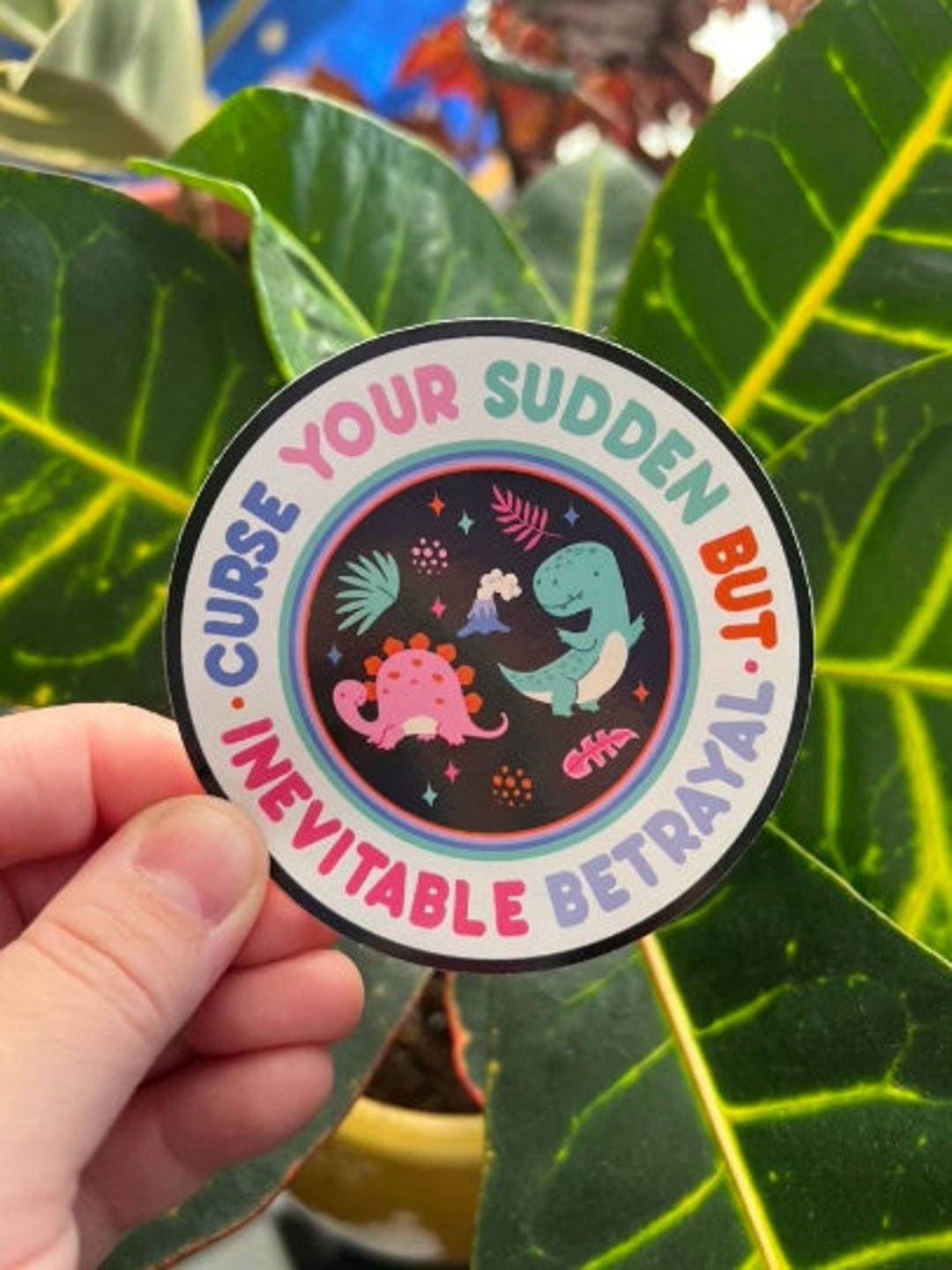 Betrayal Diecut Sticker | Waterproof - Etsy