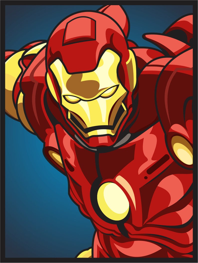 Superhero Print 8.5 X 11 - Etsy