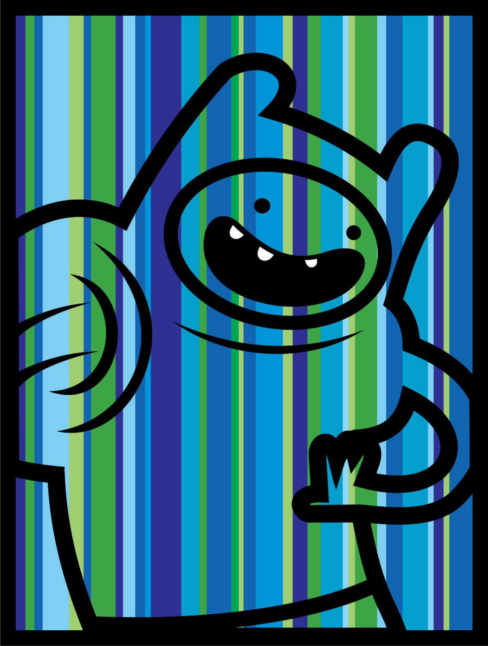 Adventure Time Stickers 10pk Stripey Goodness - Etsy