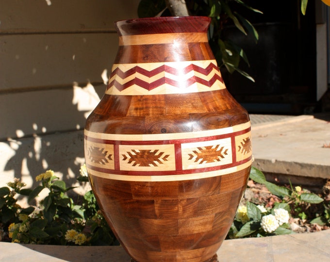 Indian Design Inspired Segmented Vase - Etsy