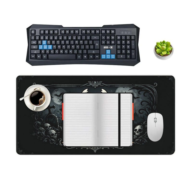 Hollow Knight Gothic Dark Fantasy Gaming Mouse Pad Desk Mat - Etsy