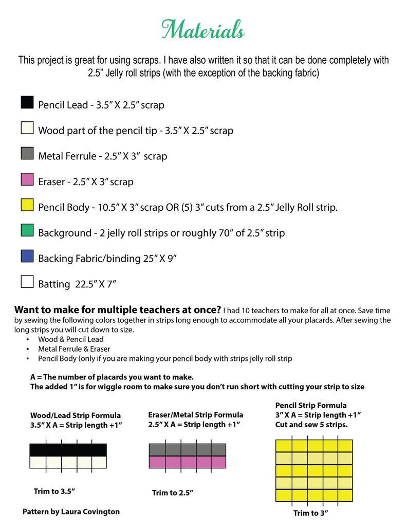 Pencil Placard, Quilted Wall Hanging, Teacher Appreciation Gift, Sewing ...