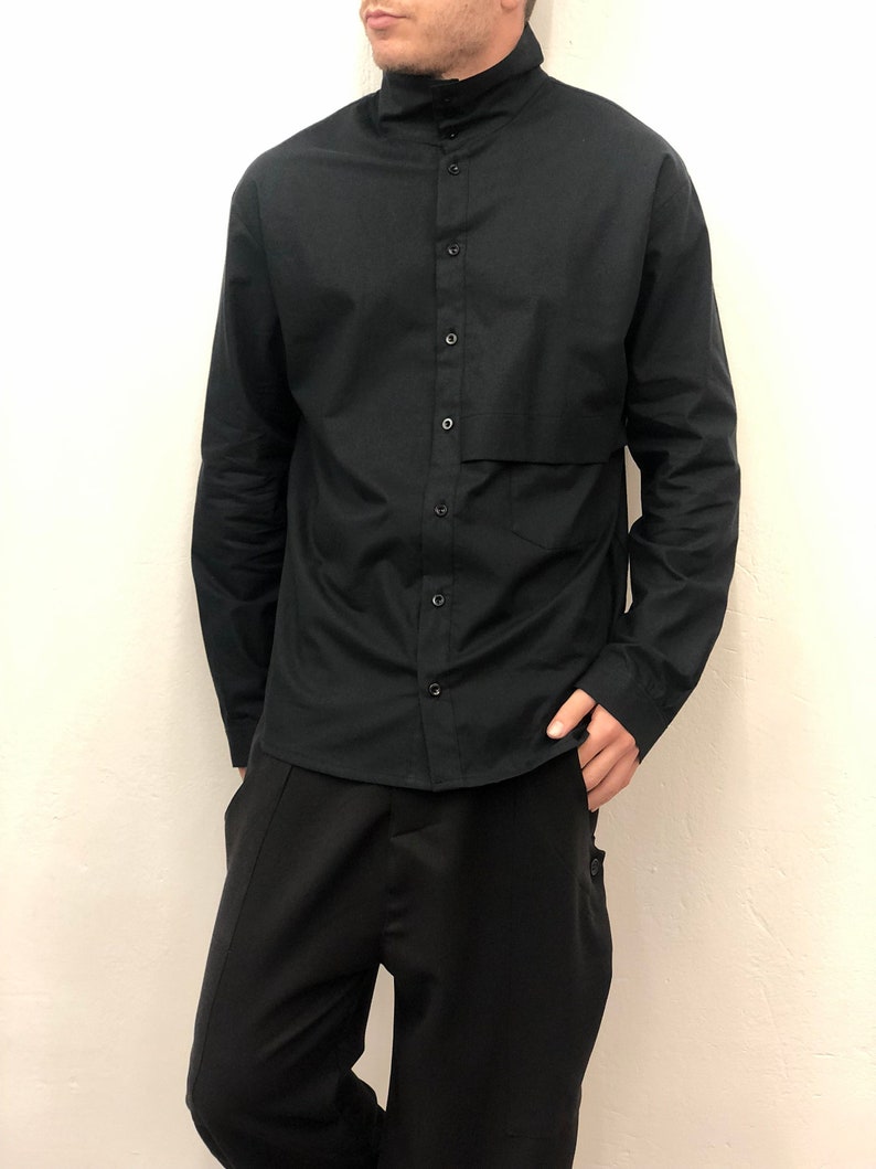 Osaka Turtle Button Neck Shirt - Etsy