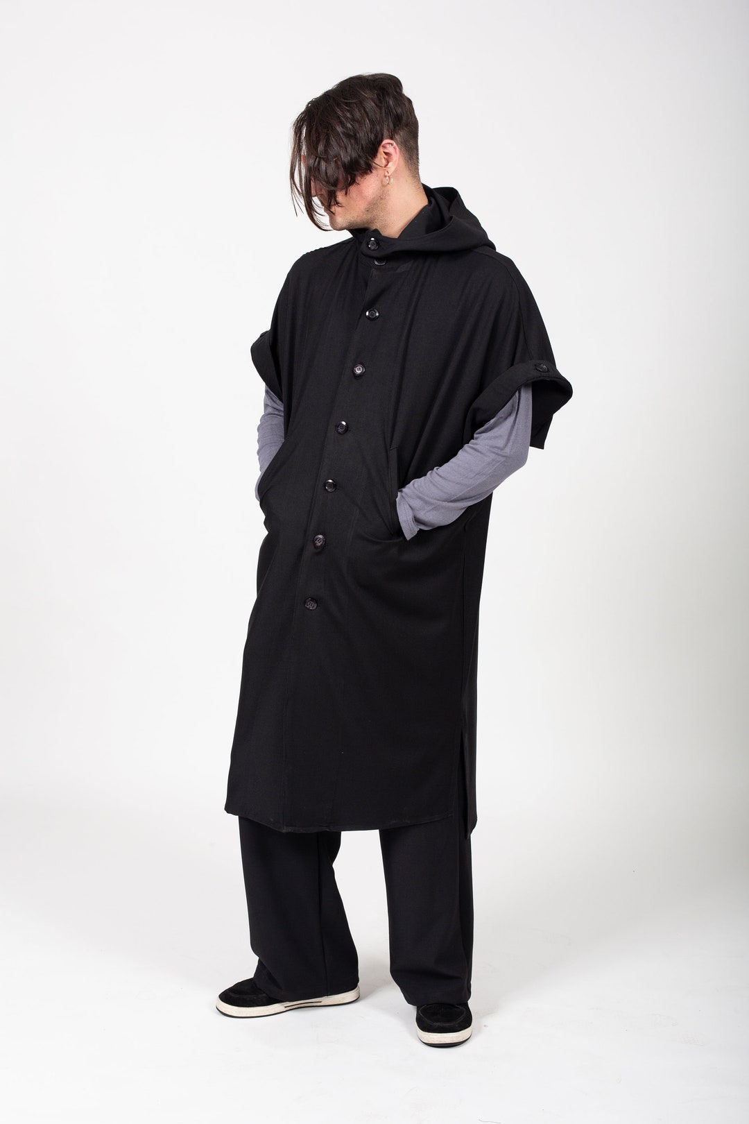 Manto C3po Light Coat Hoodie - Etsy