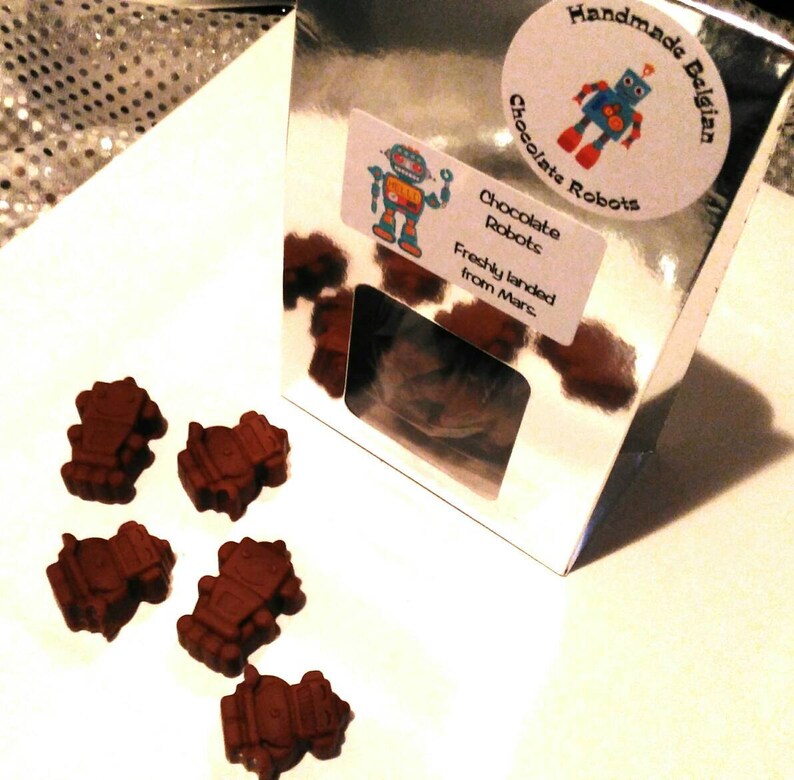Chocolate Robots - Etsy