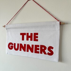 Arsenal 'the Gunners' Wall Banner - Etsy