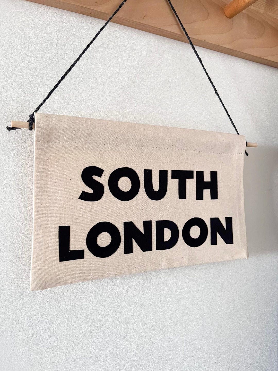 London Handmade Wall Banner | Pennant Flag - Choose From South, North ...