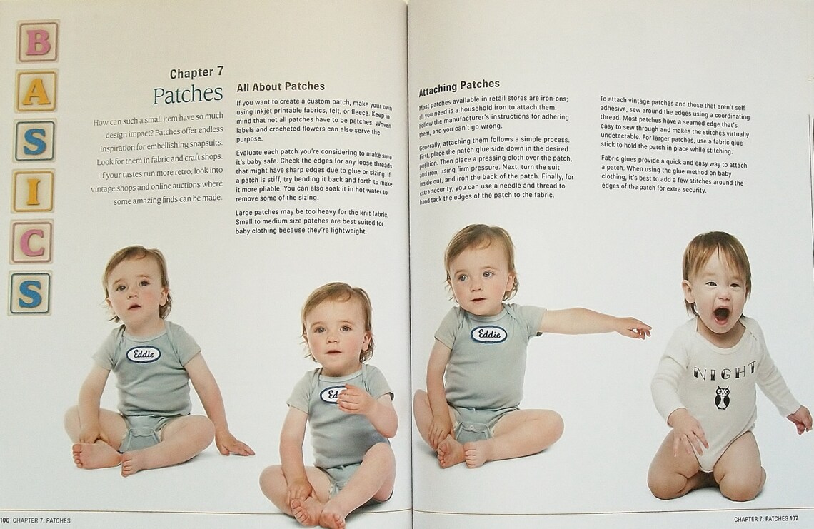 101 Snappy Fashions-oodles of Onesie Designs for Babies-soft Cover Book ...